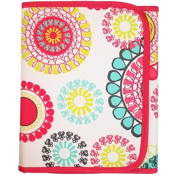 thirty-one | Office | Thirtyone Pink White Trifold Notebook Tablet Ipad ...